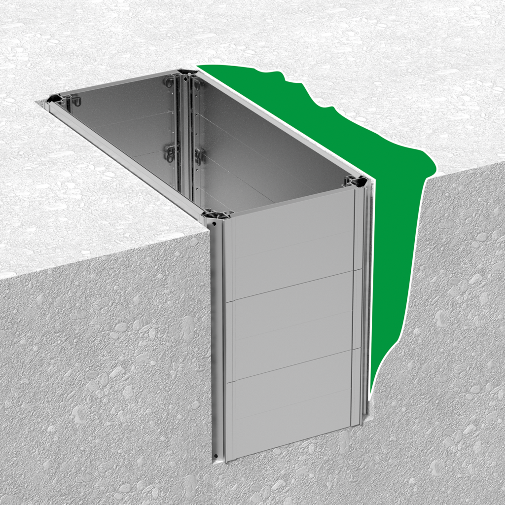 Sistema de entibación de pozos de aluminio - ISCHEBECK IBÉRICA