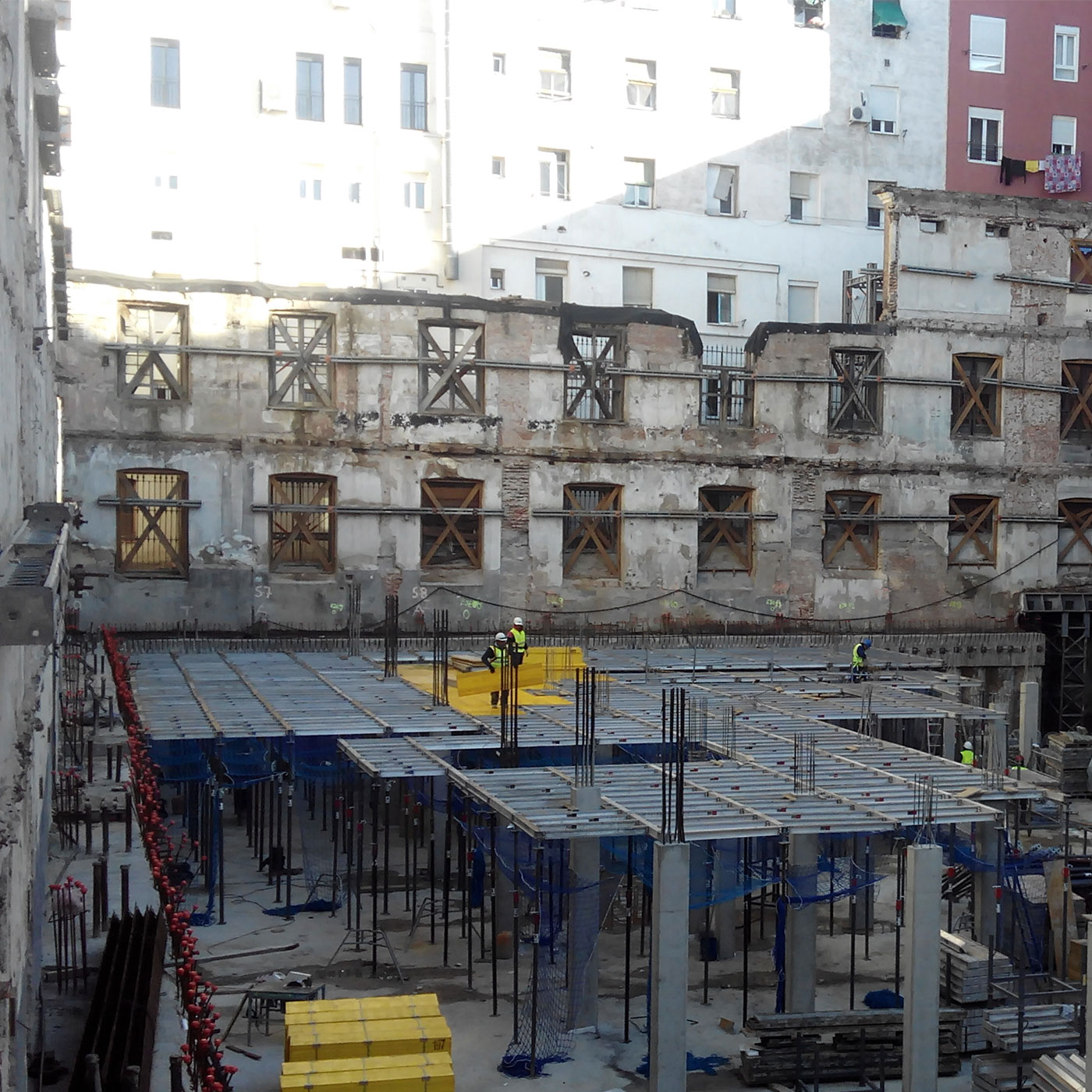 Encofrado de losas de aluminio TITAN HV - ISCHEBECK IBÉRICA