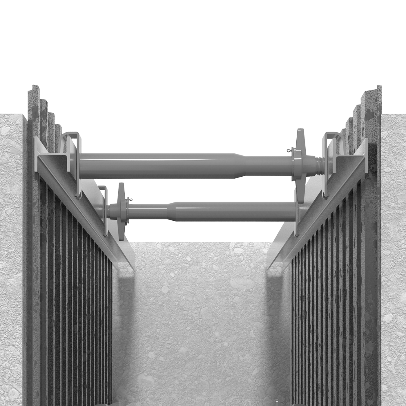 Codales para arriostramiento de entibaciones con perfiles de acero ...